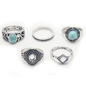Jewelry | Bohemian Multi Ring Set 5pc Set | Poshmark